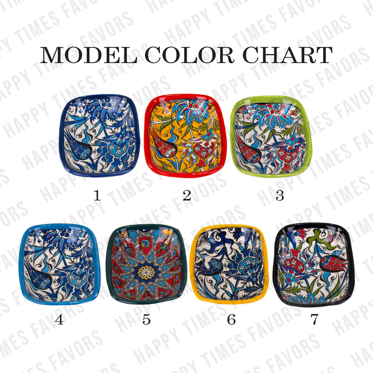 Wedding Favors, Turkish Cini Bowls, Bridal Shower, Ceramic Bowl Favors ...