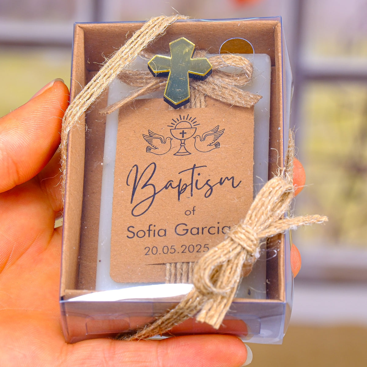 Soap Baptism Favor Soap Confirmation Favor Christening First Communion ...