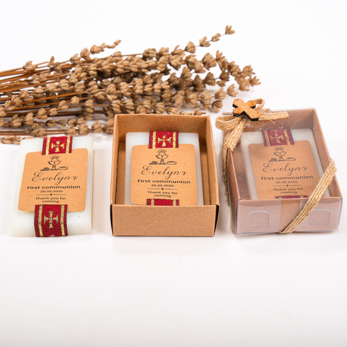 Soap Baptism Favor Soap Confirmation Favor Christening First Communion ...